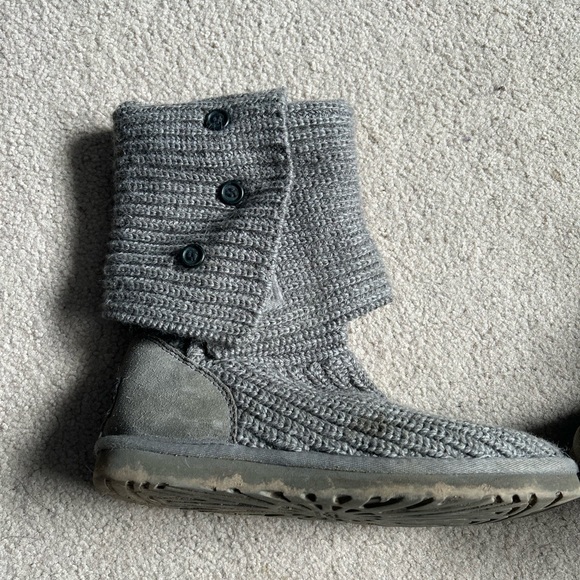 UGG | Shoes | Knitted Grey Uggs | Poshmark